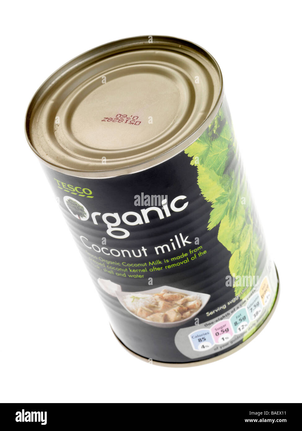 Organic Coconut Milk Stock Photo - Alamy