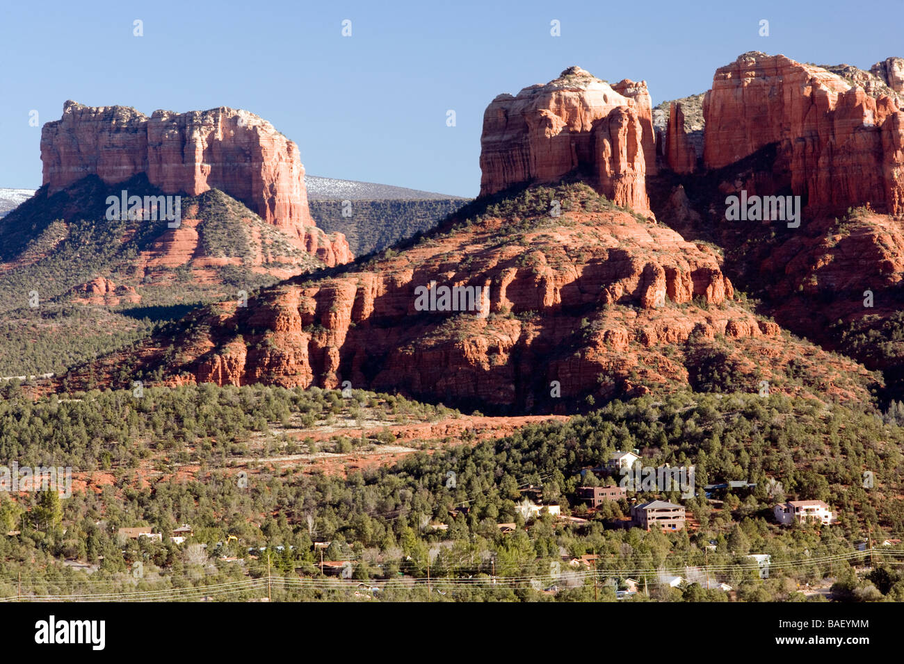 View of Cathedral Rock - Sedona, Arizona Stock Photo - Alamy