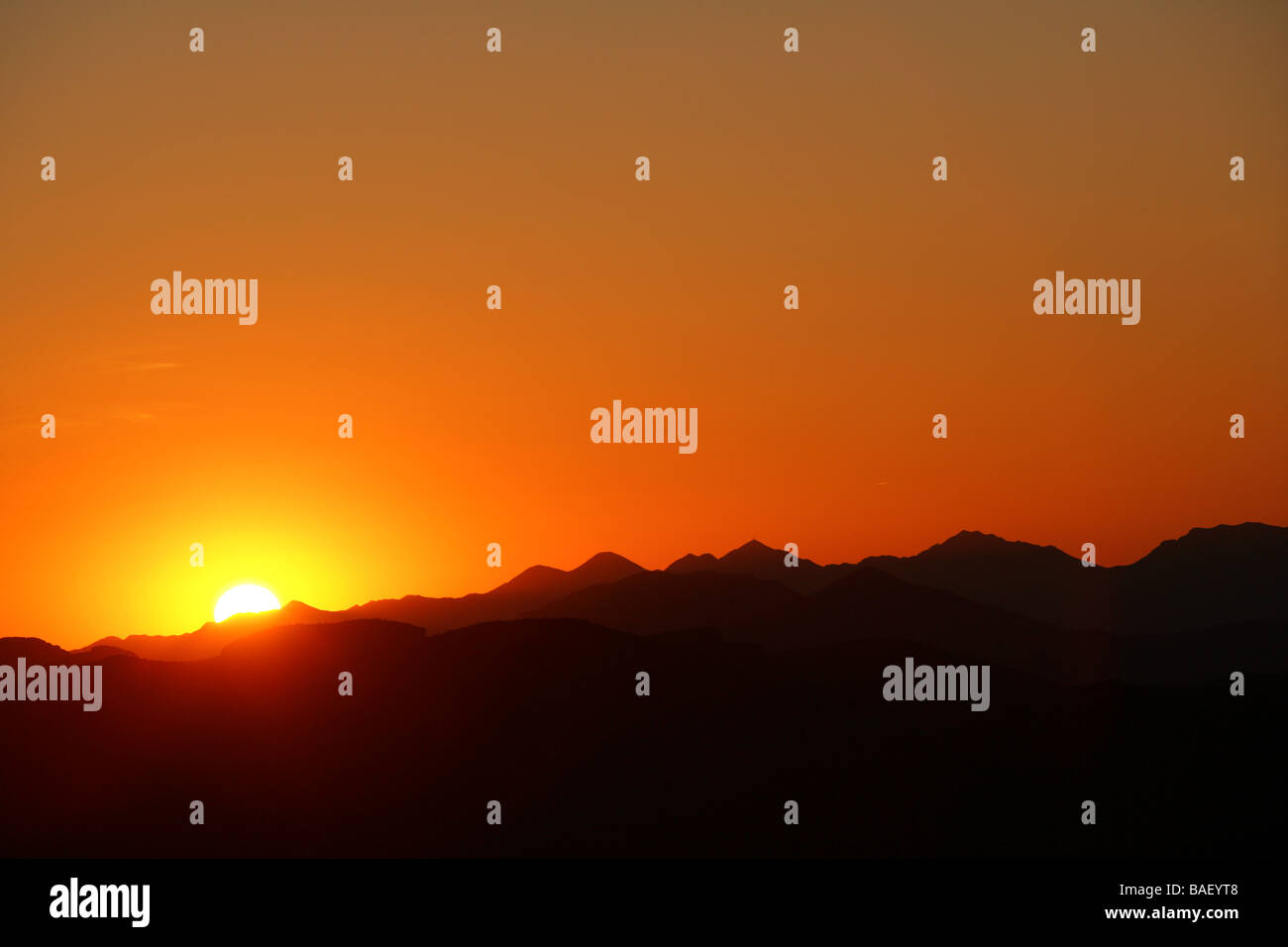 Arizona sun set hi-res stock photography and images - Alamy