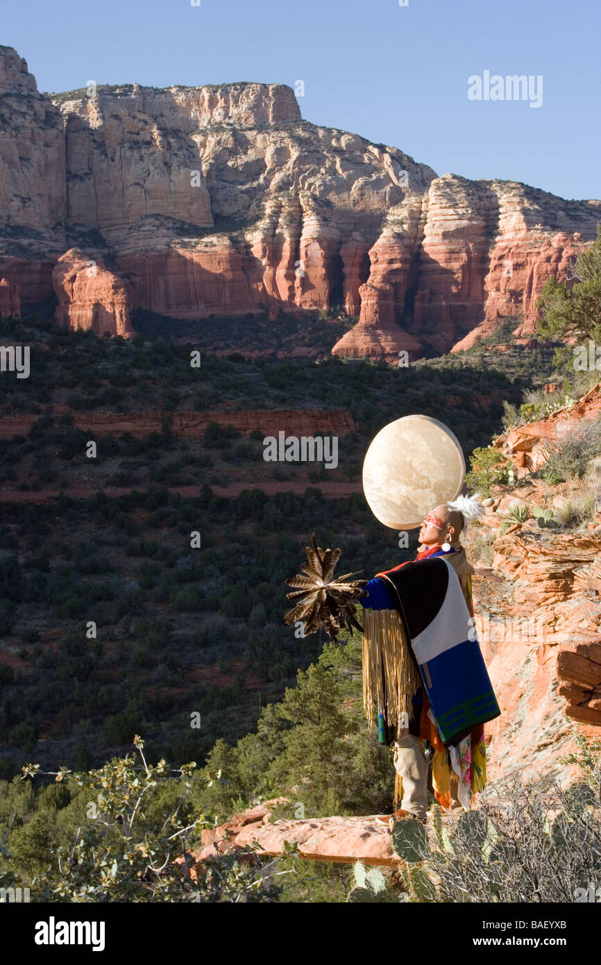 Havasupai medicine man - Sedona, Arizona Stock Photo - Alamy