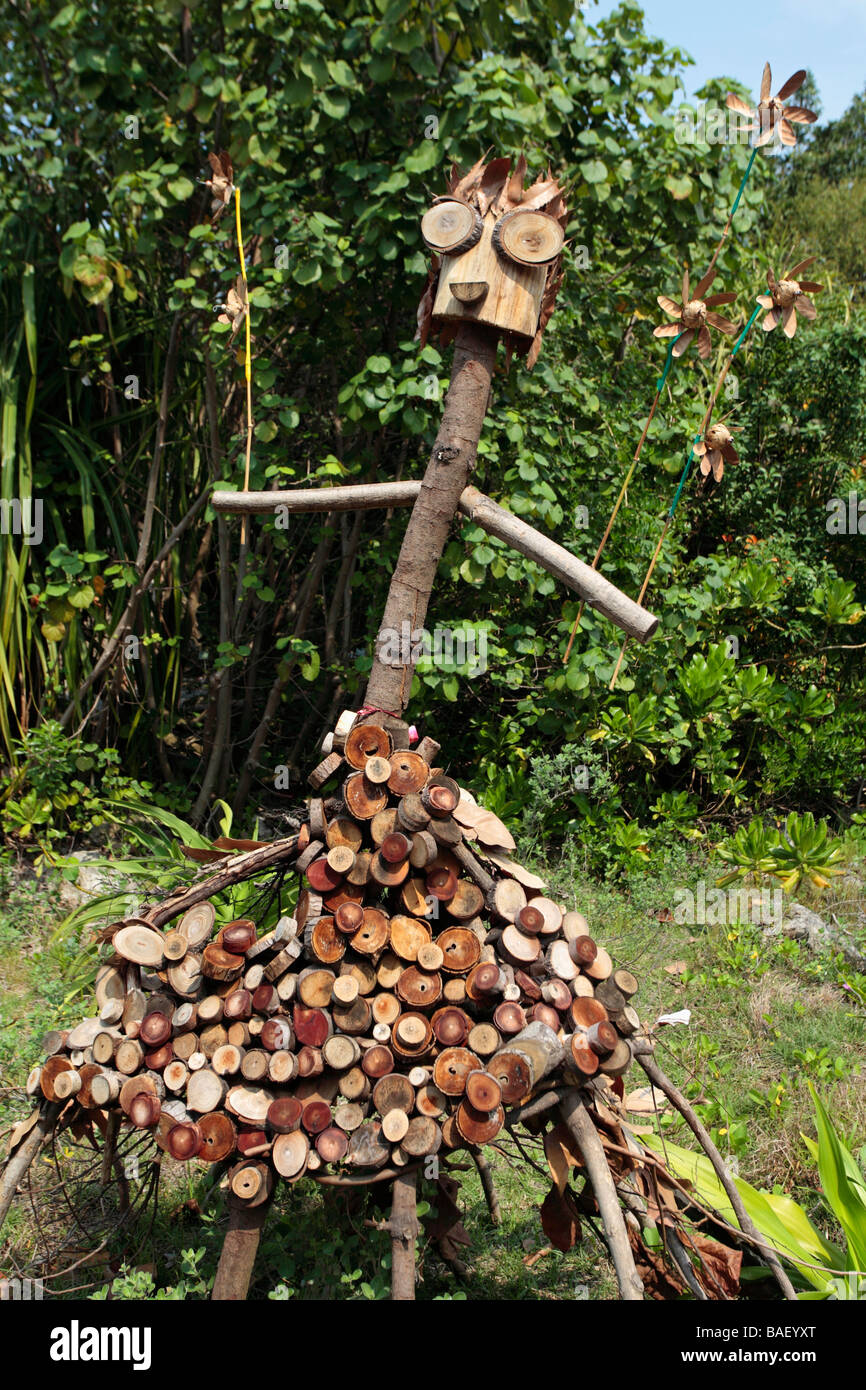 Installation works made by recycling materials displayed in National ...