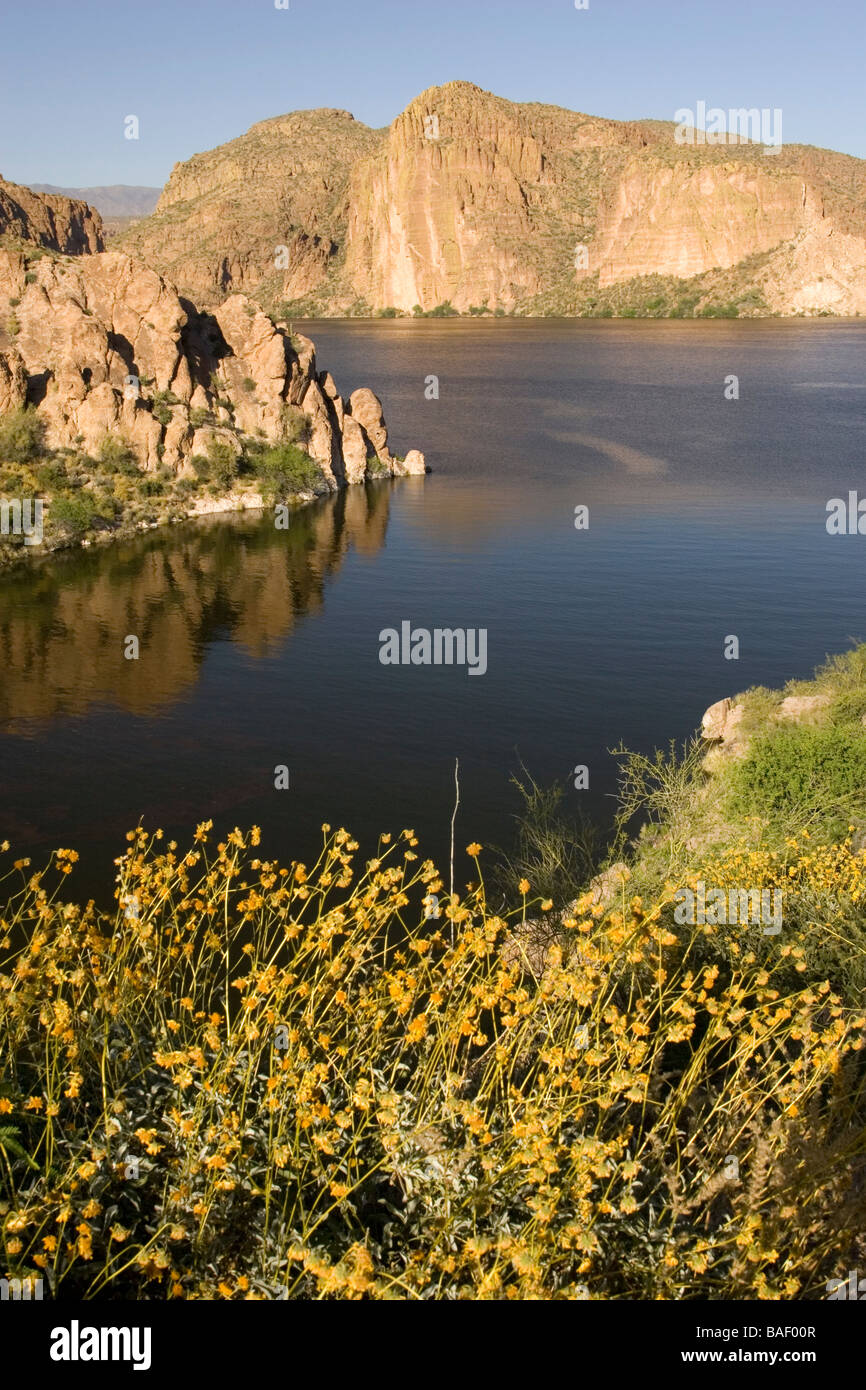 Canyon Lake - Apache Trail, Arizona Stock Photo - Alamy