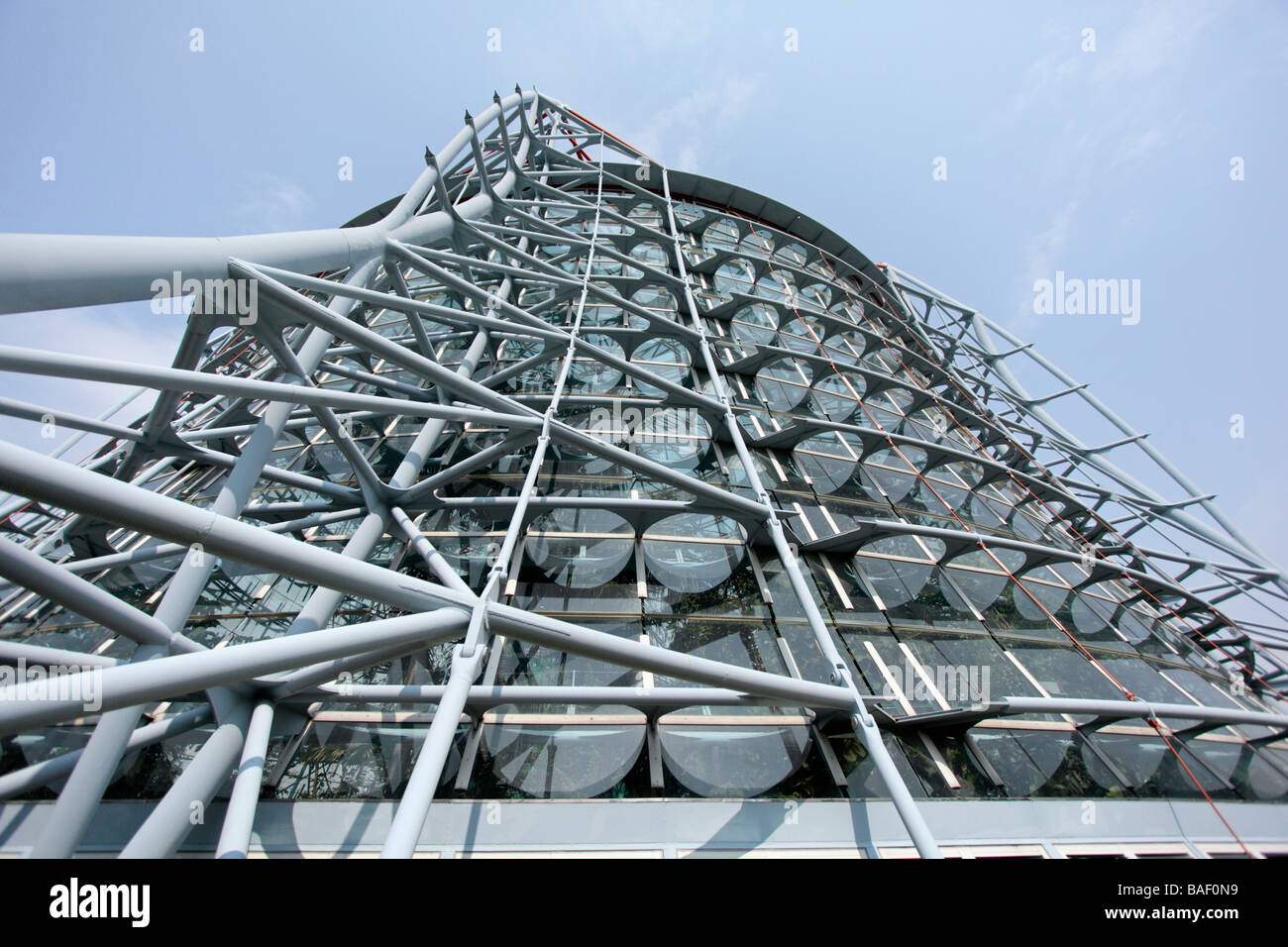 Metal construction of natural science museum Stock Photo - Alamy