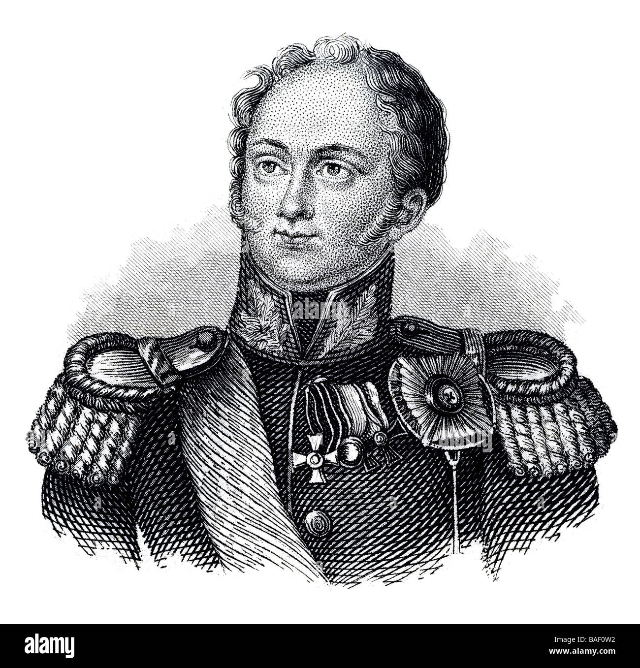 Alexander i emperor of Cut Out Stock Images & Pictures - Alamy