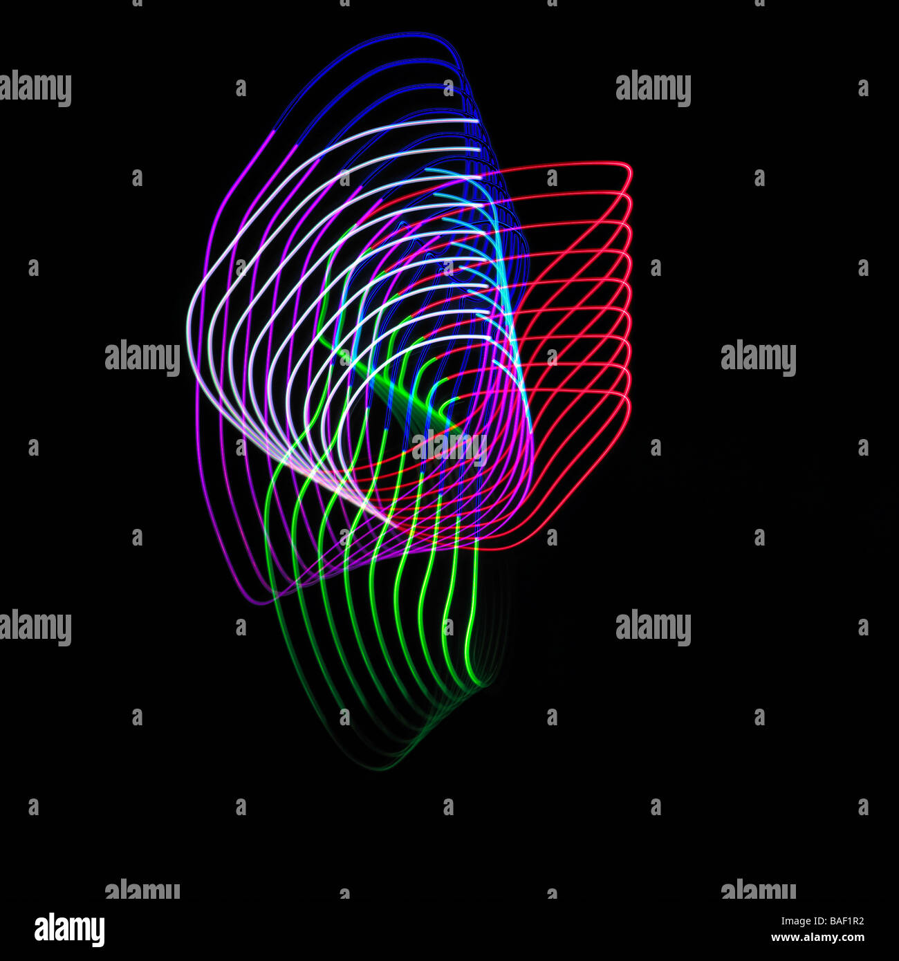 abstract lights wavy background Stock Photo - Alamy