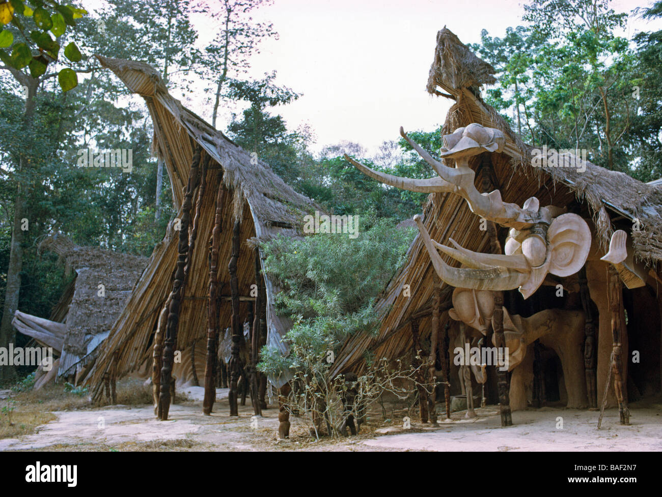 Oshogbo Nigeria Ogboni Society Shrine In 1927 Stock Photo - Alamy