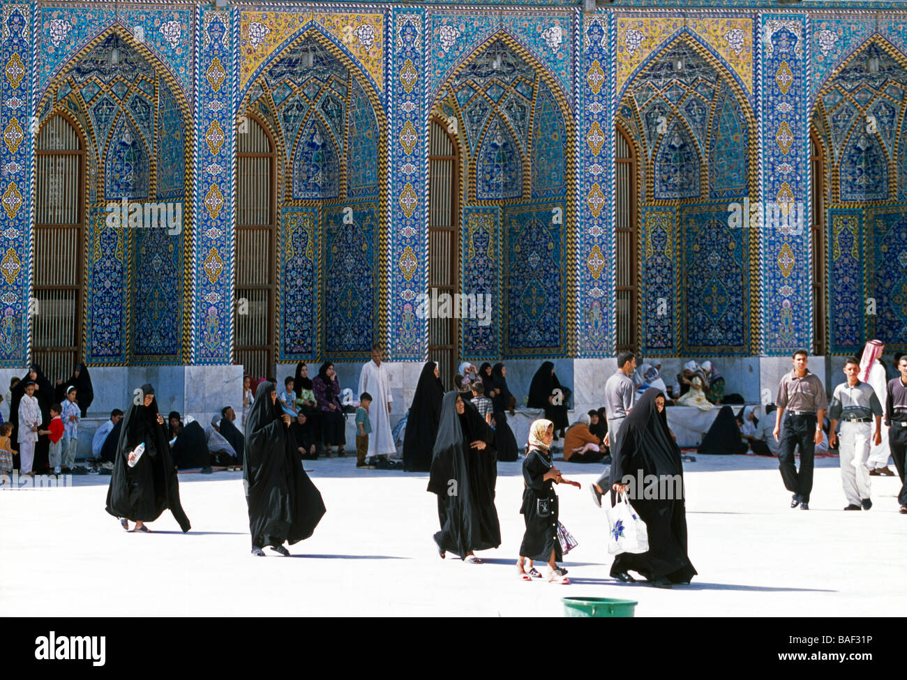 Najaf Iraq Holy Shrine Of The Imam Ali Ibn Abi Talib Shi'ite Place Of ...