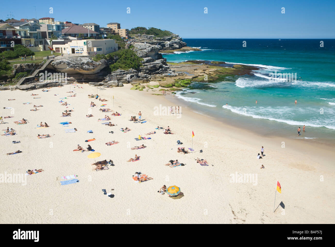 Tamarama beach and coastal walk, Sydney Eastern Suburbs, New South ...