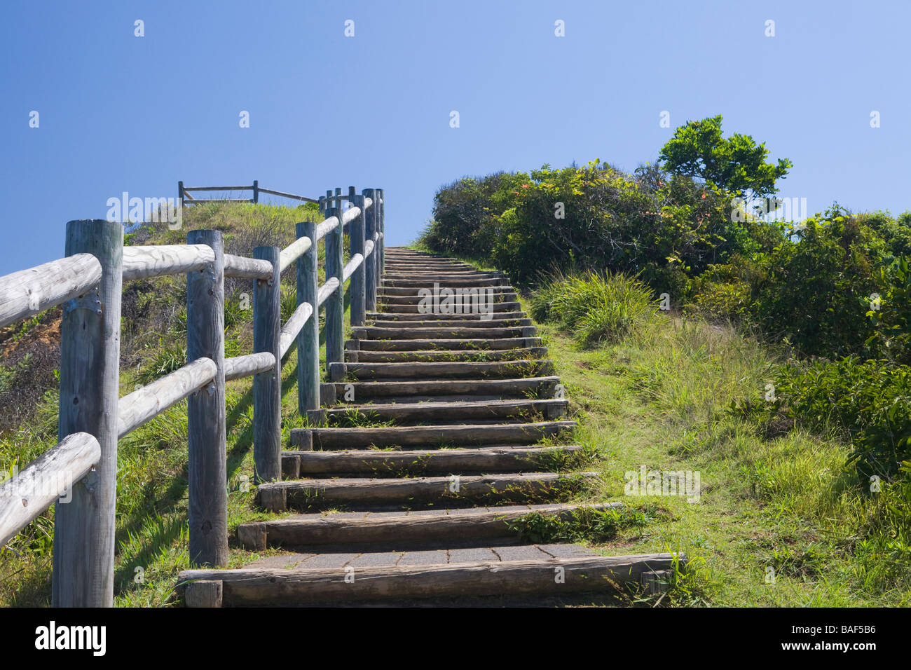 Cape Byron Headland Reserve walking track, Byron Bay, New South Wales ...
