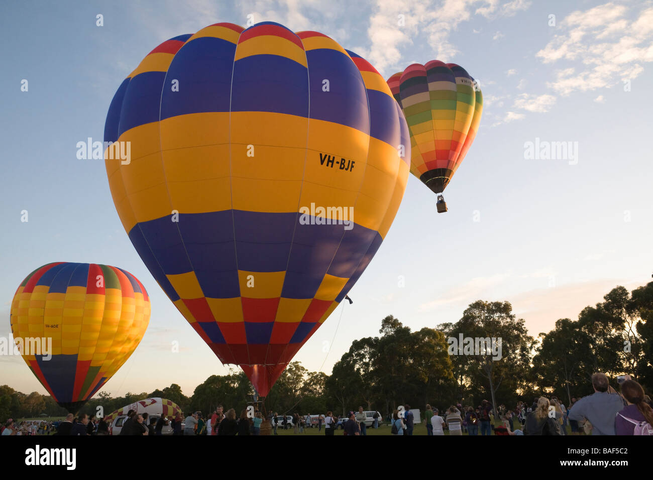 Australia hot air balloons hi-res stock photography and images - Alamy