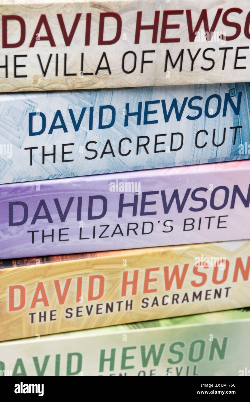 David hewson author hi-res stock photography and images - Alamy