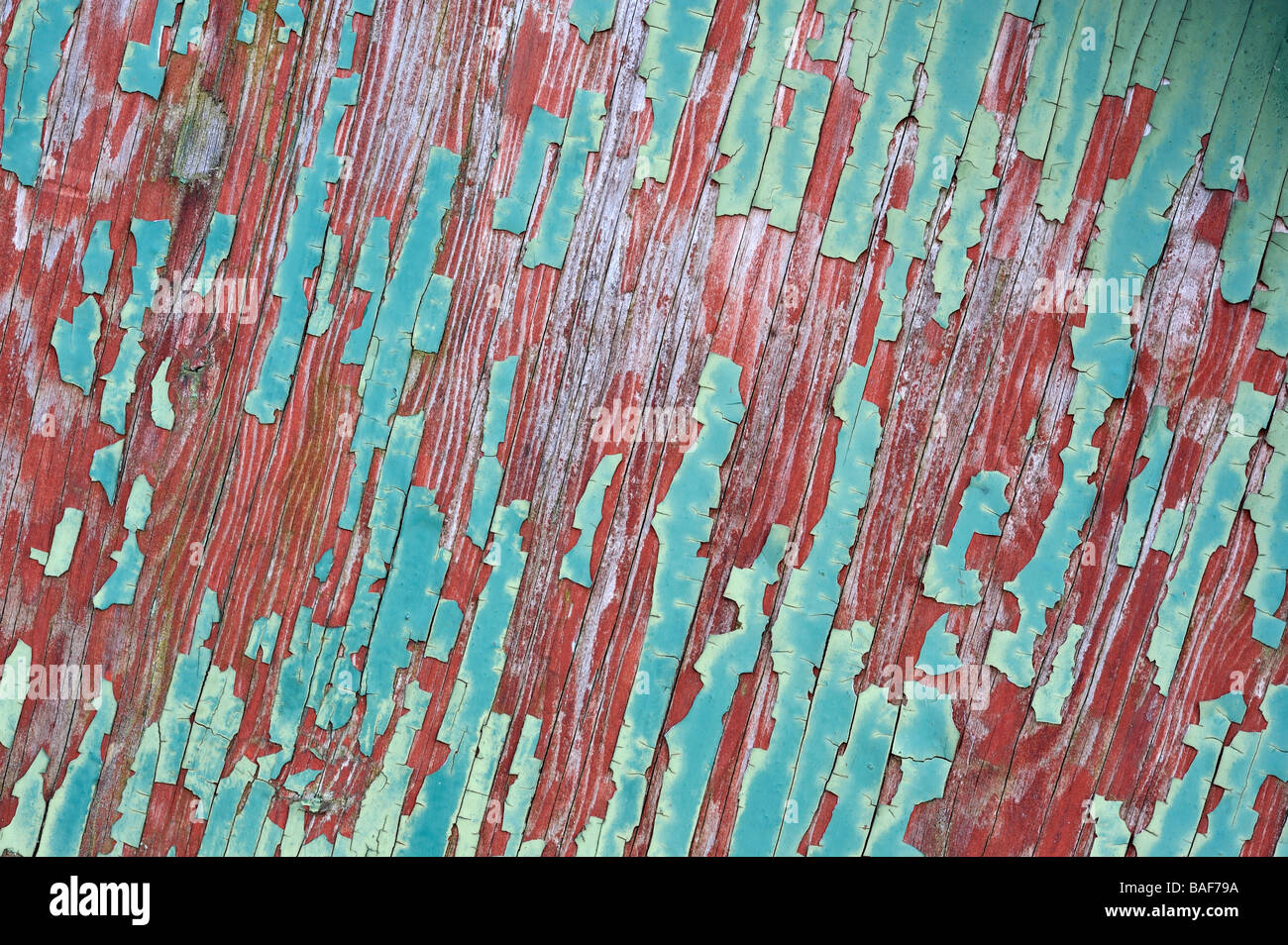 Paint flaking off weathered timber Stock Photo - Alamy
