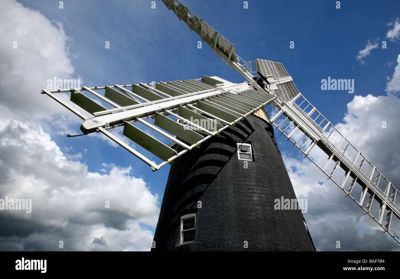 A Windmill in southern England Stock Photo - Alamy