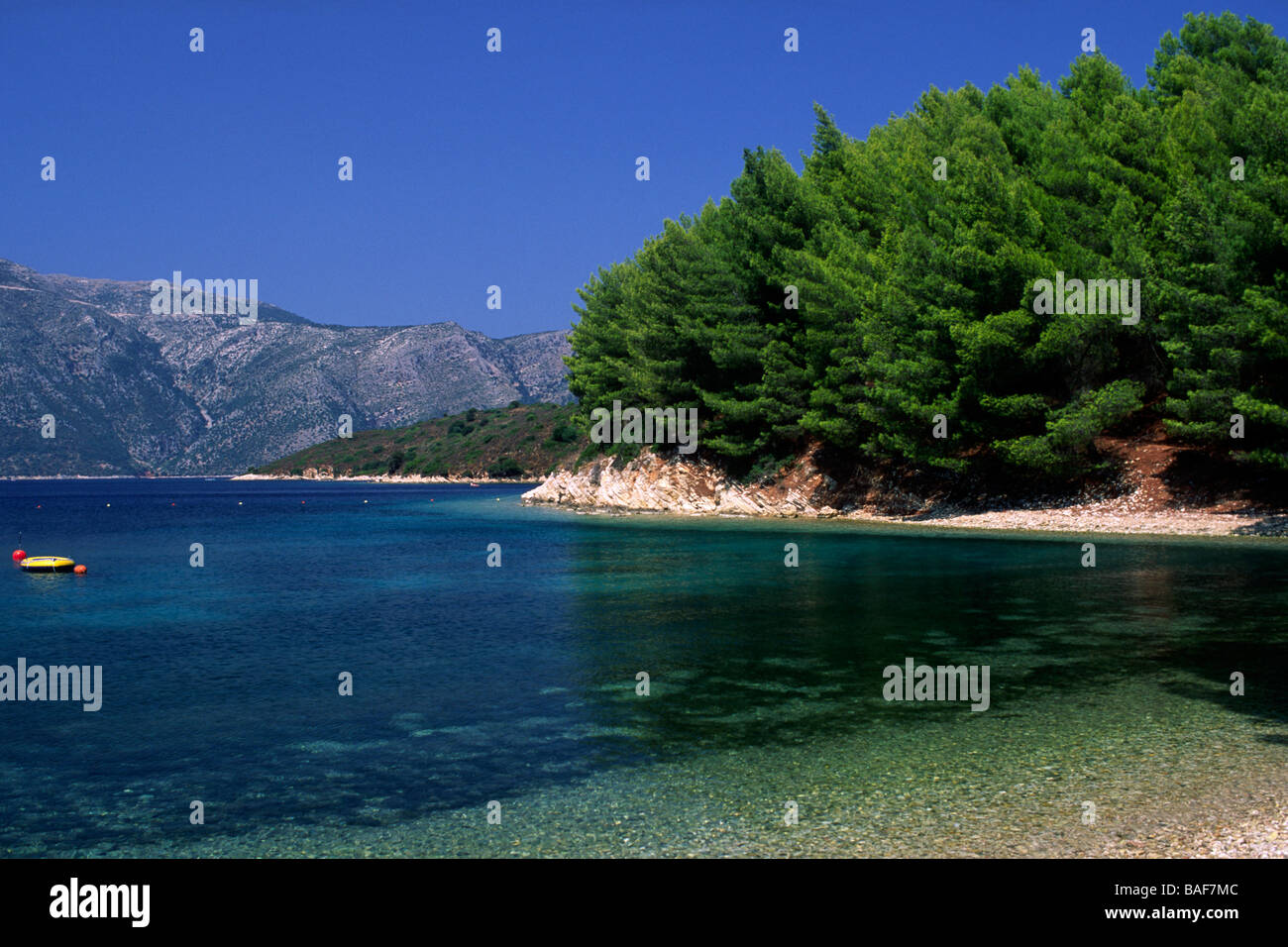 Greece, Ionian Islands, Ithaca, Skinos bay Stock Photo - Alamy
