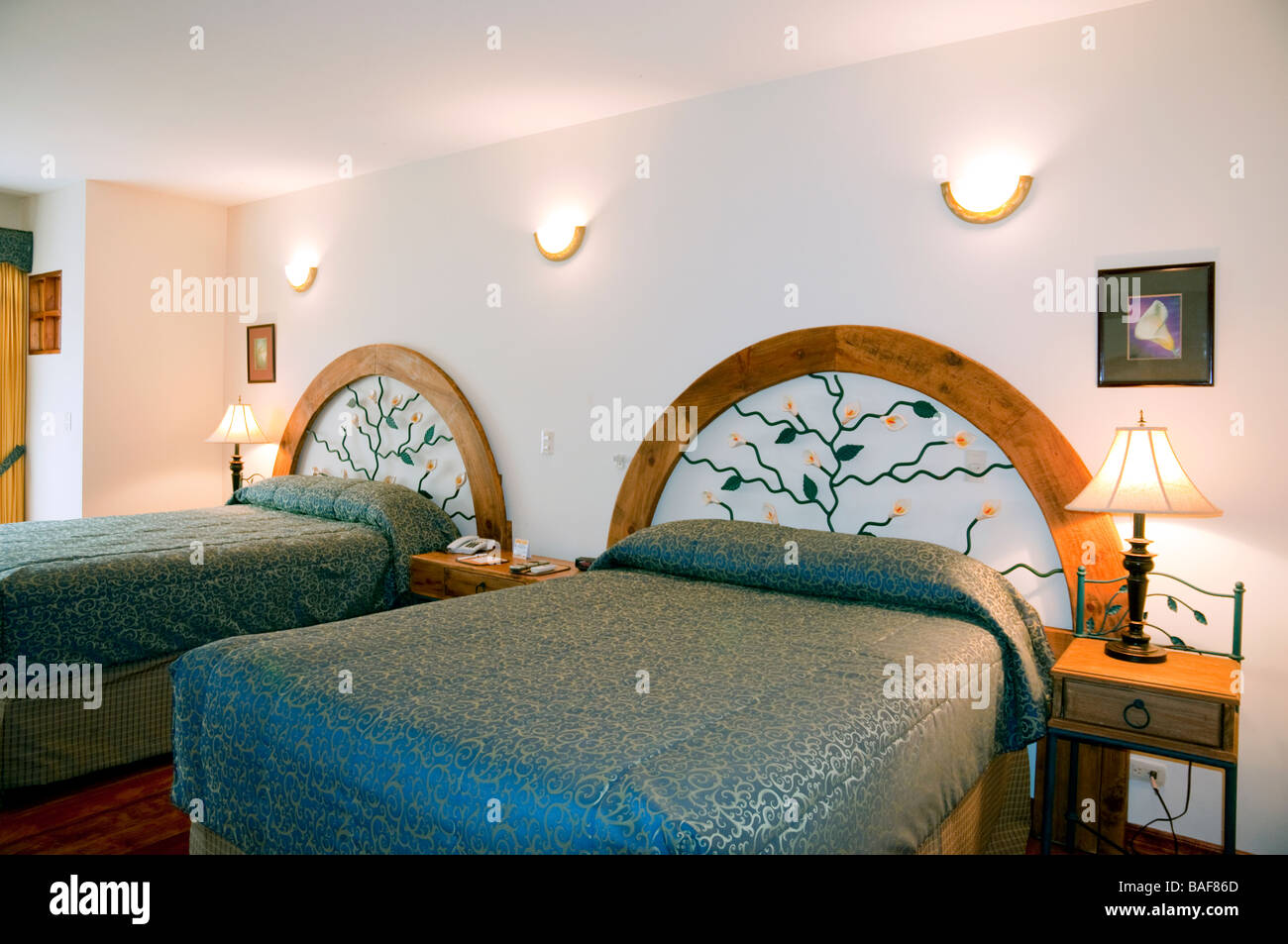 An interior room at the El Rodeo Hotel in San Jose, Costa Rica, Central ...
