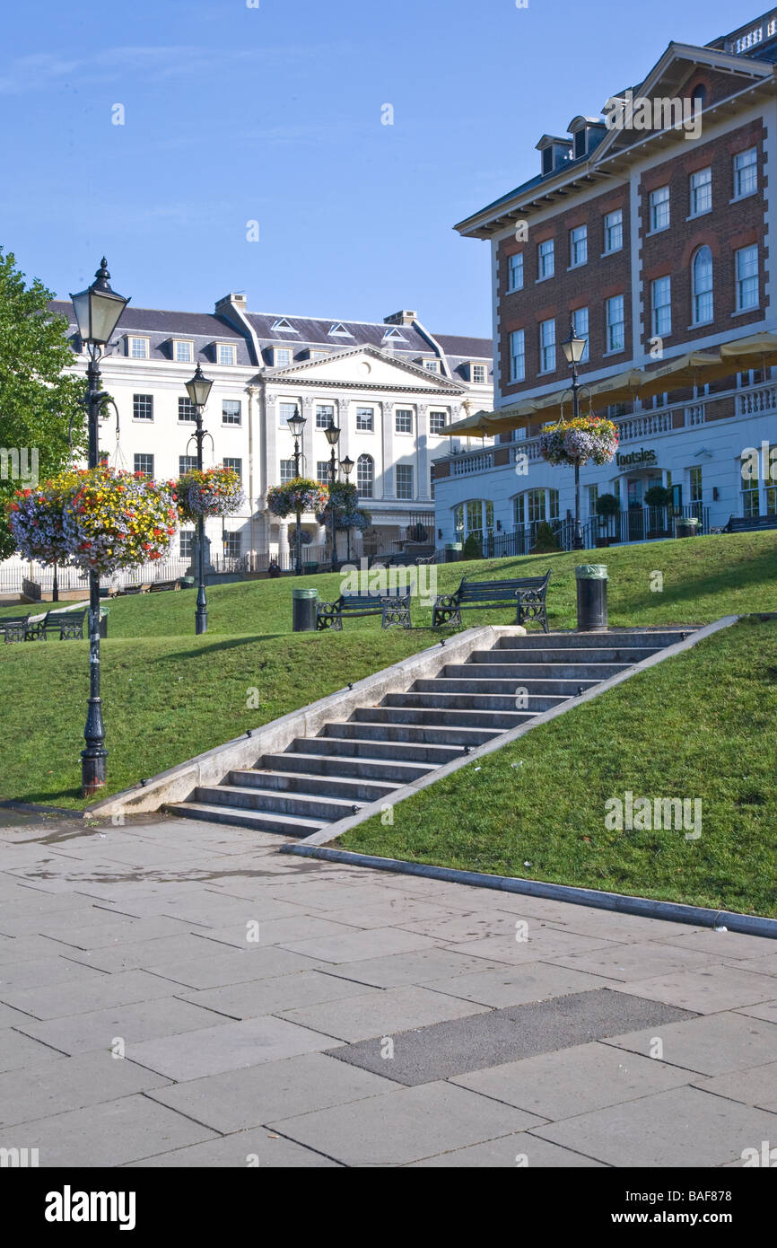 Richmond Riverside development, behind Richmond Town Centre, designed ...