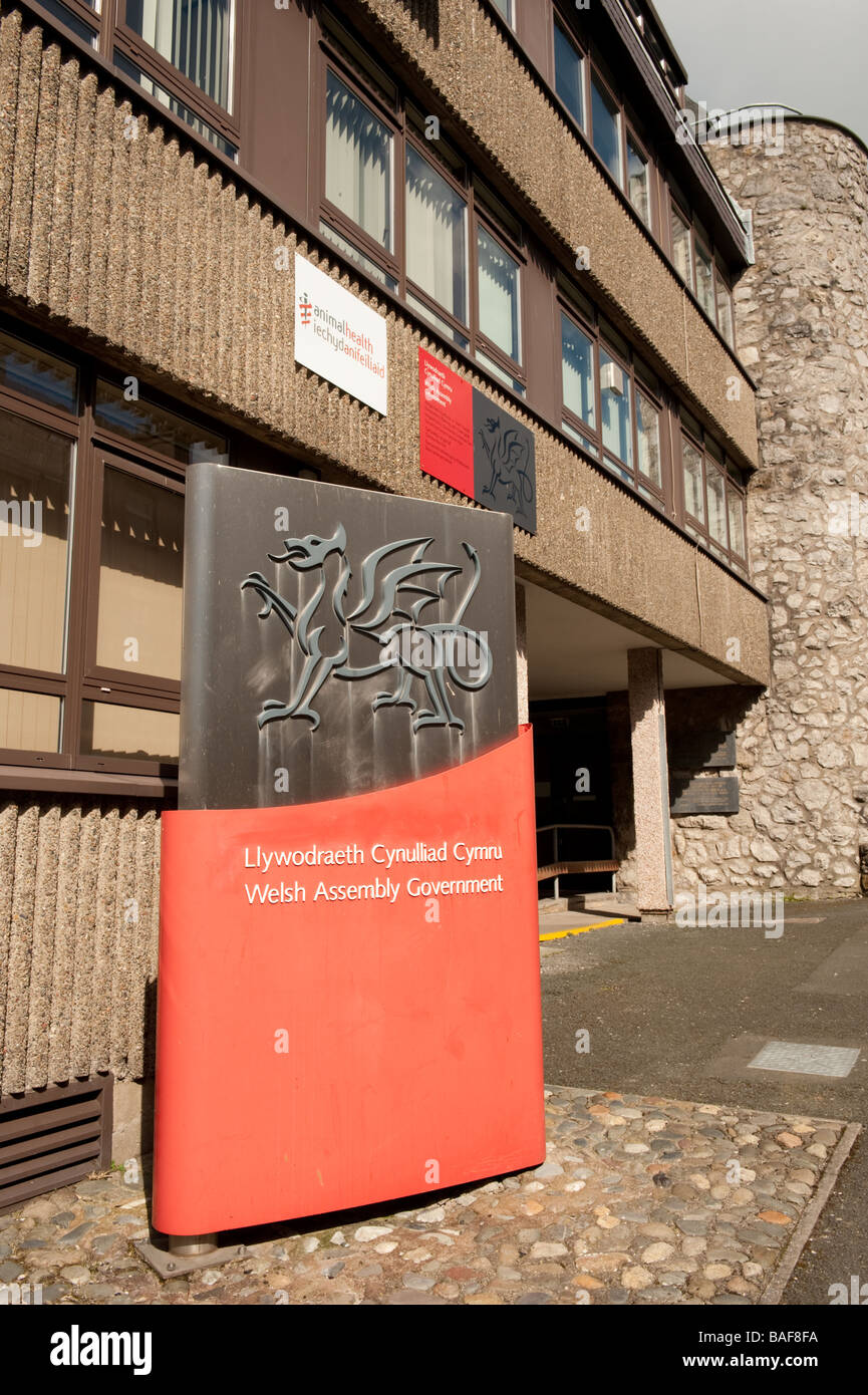 The regional offices of the Welsh Assembly Government in Caernarfon ...