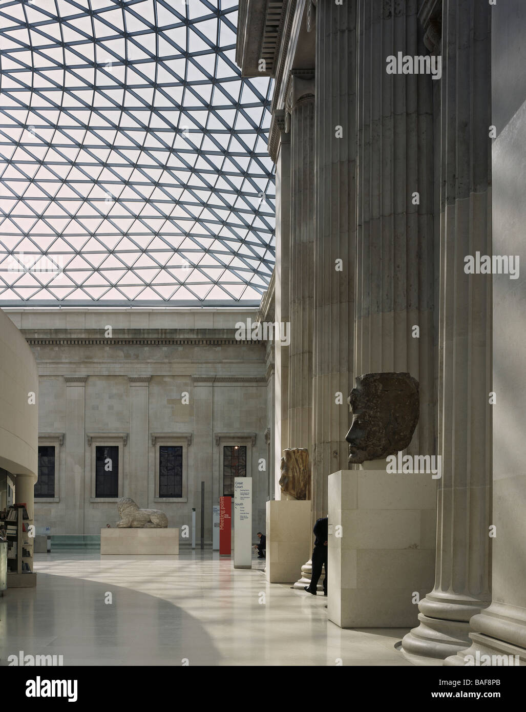 British Museum Great Court, London, United Kingdom, Foster and Partners ...