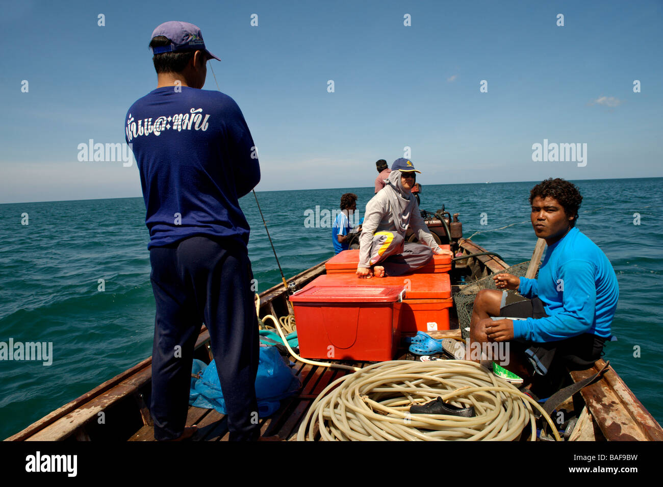 Sea Gypsy Fishermen Stock Photo - Alamy