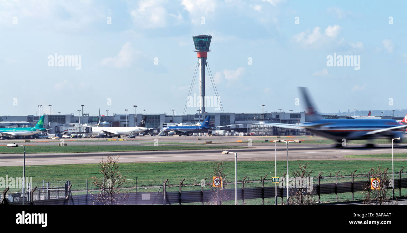 Control Tower Heathrow Airport, London, United Kingdom, Richard Rogers ...