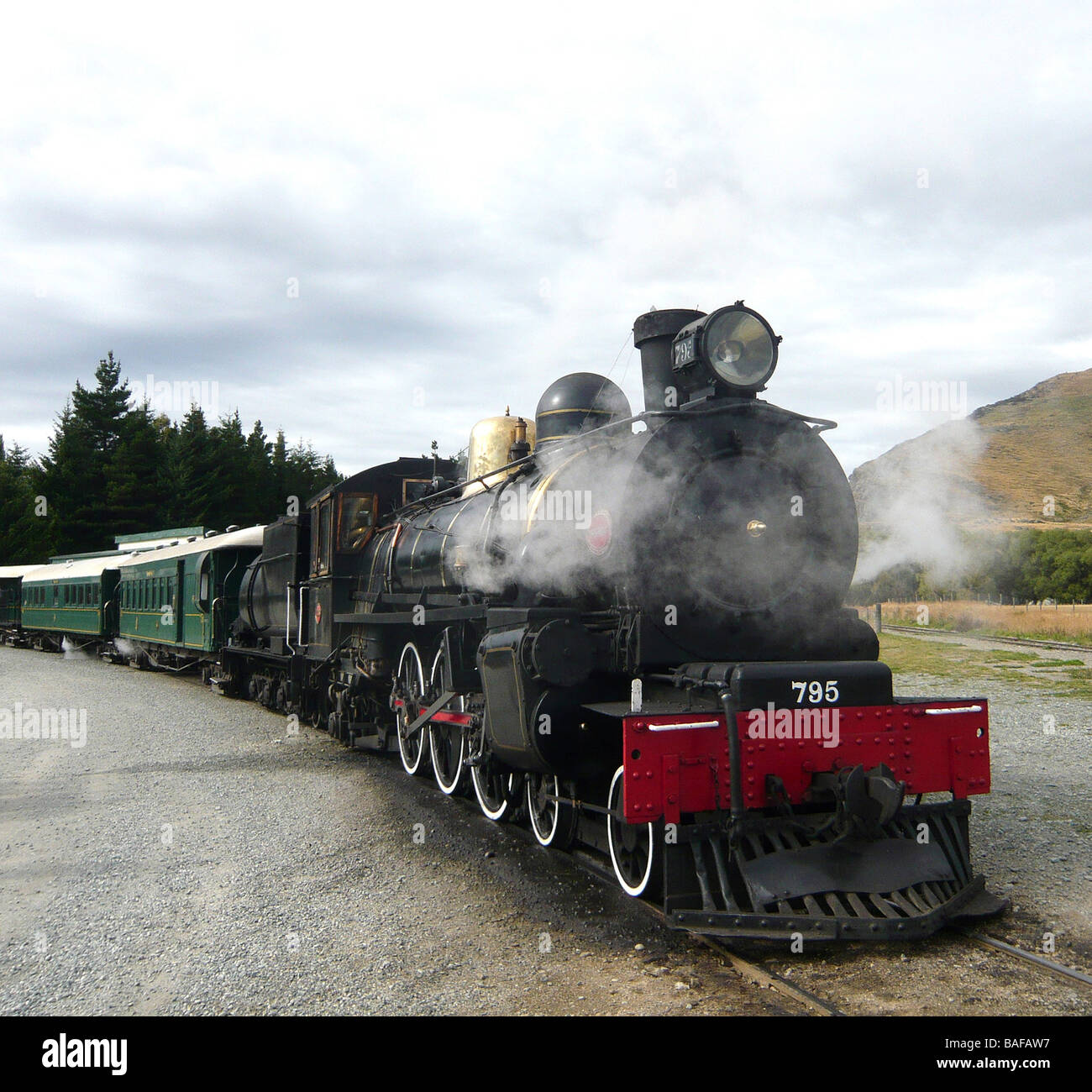 "The Kingston Flyer", South Island New Zealand Stock Photo - Alamy
