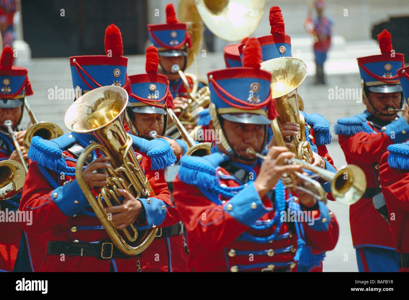 Lima changing of the guard hi-res stock photography and images - Alamy