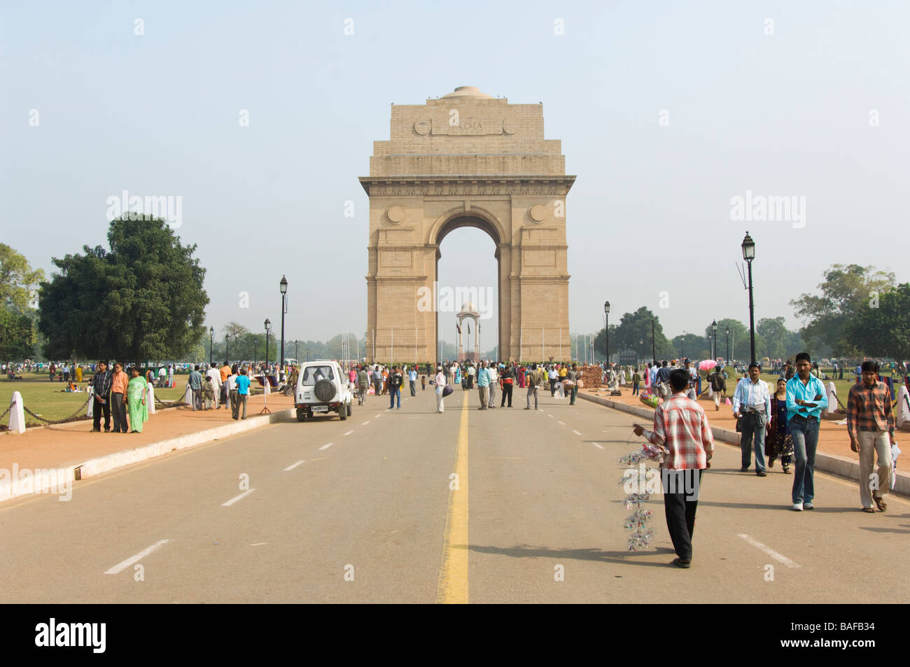 Amar Jawan Jyoti India Gate Delhi India Stock Photo - Alamy