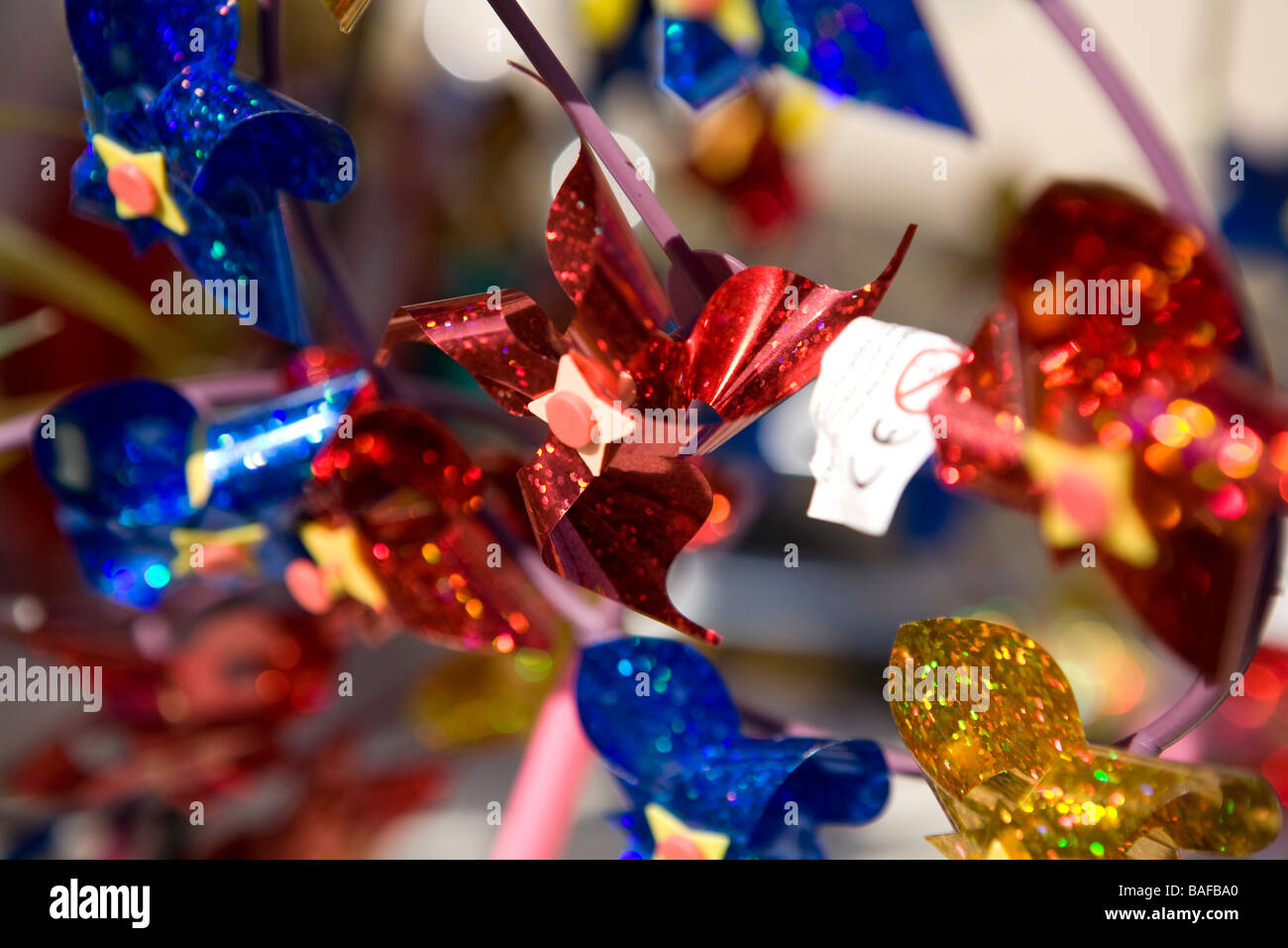 shop selling windmill toys Stock Photo - Alamy