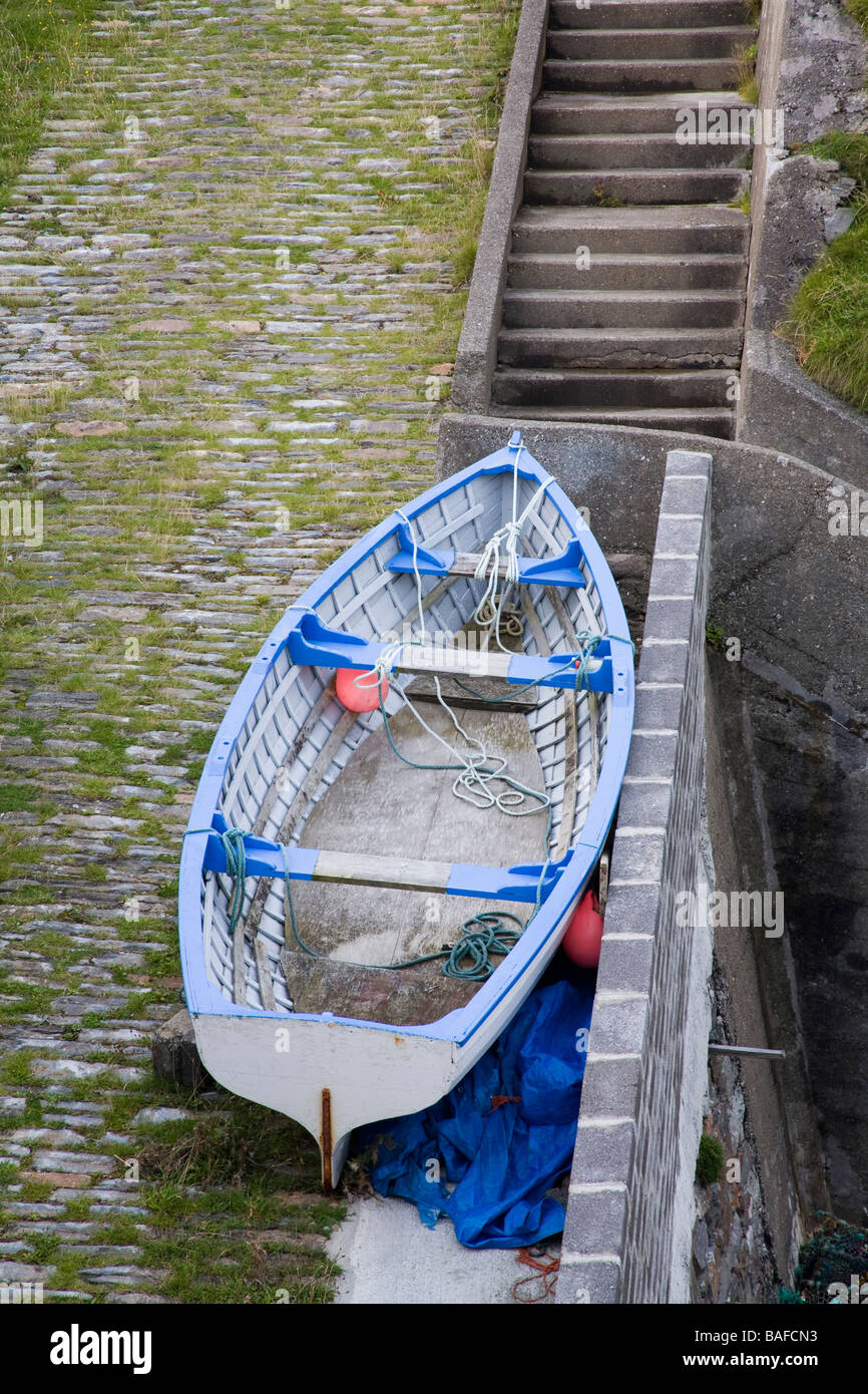 Malin Beg Pier County Donegal Ireland Stock Photo - Alamy