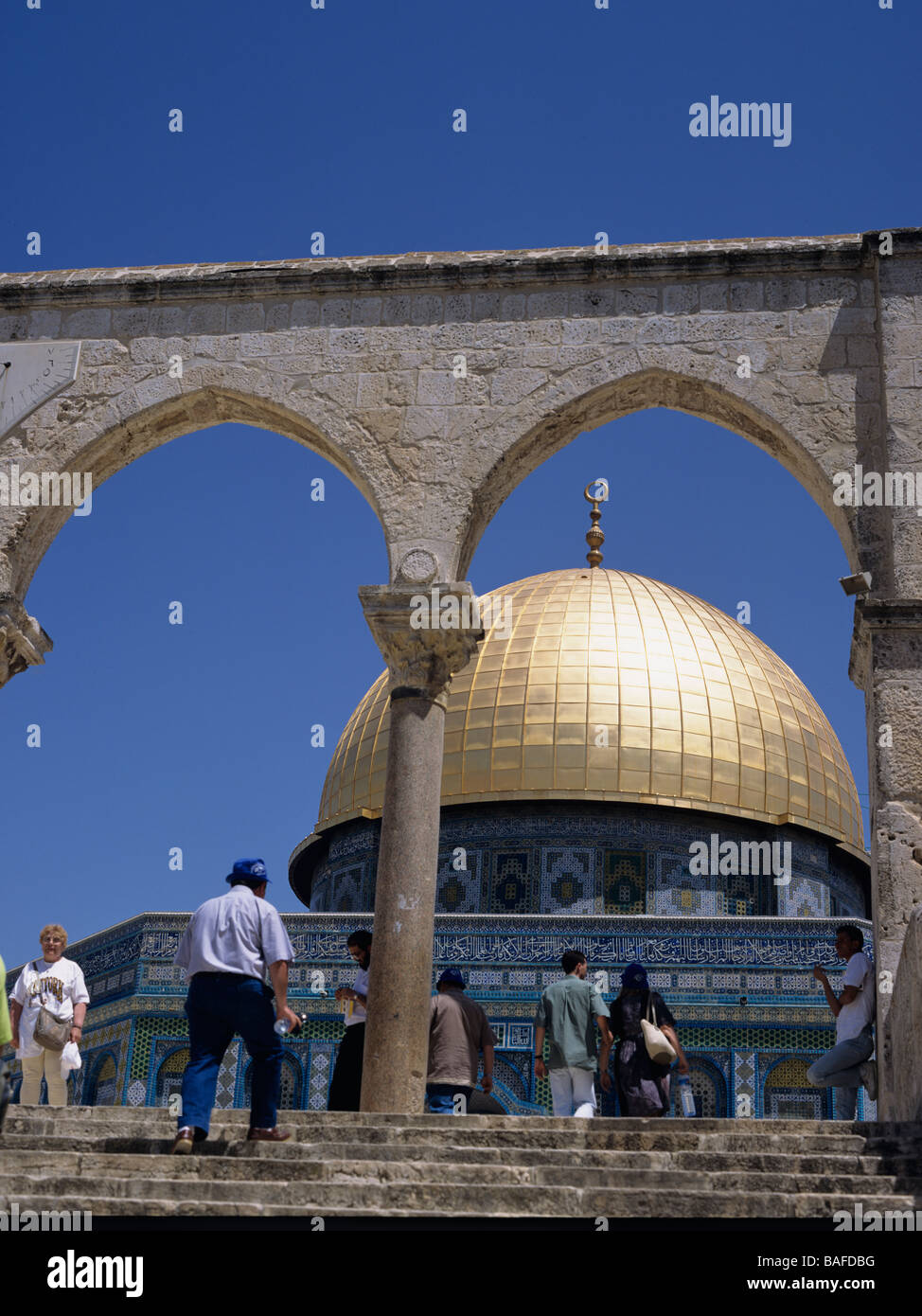 Israel Jerusalem Dome of the Rock Muslim place of worship gateway ...