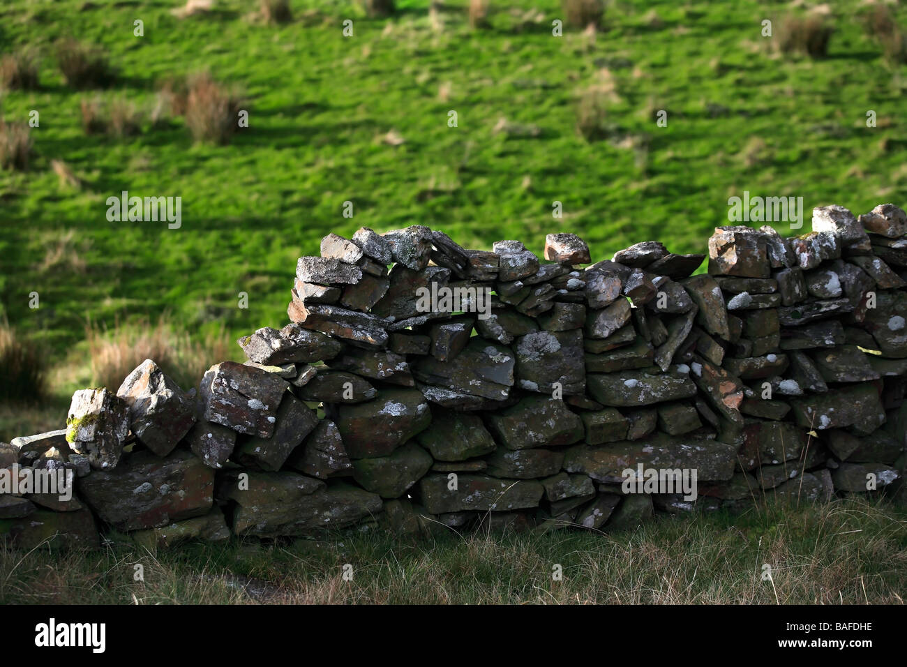 Stone Wall Ireland Stock Photo - Alamy