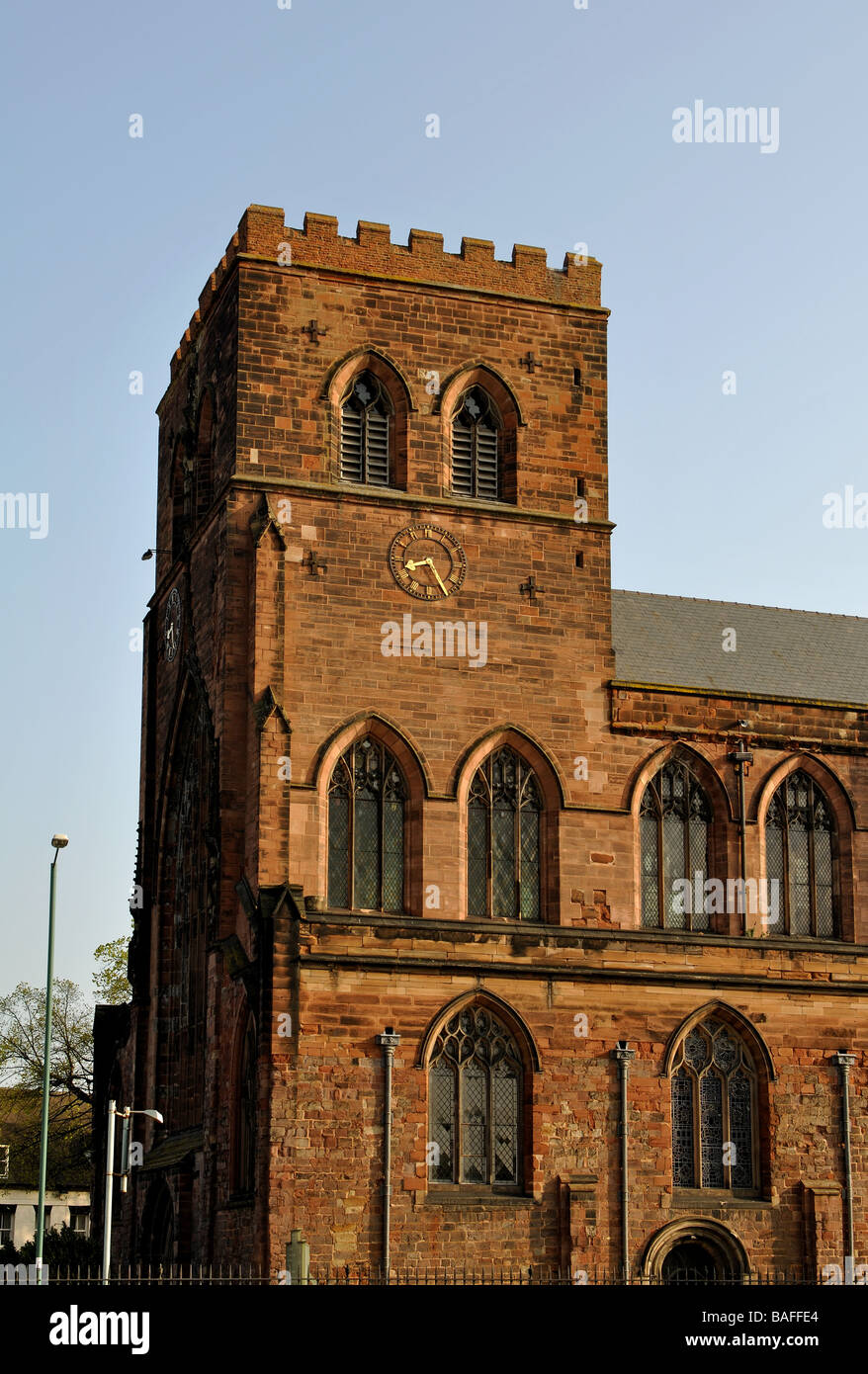 Shrewsbury Abbey, Shropshire, England, UK Stock Photo - Alamy