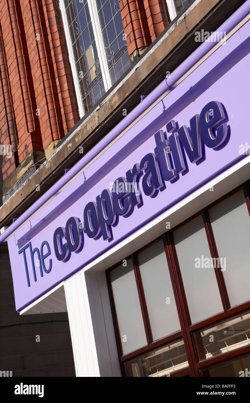 Co-operative sign logo Stock Photo - Alamy