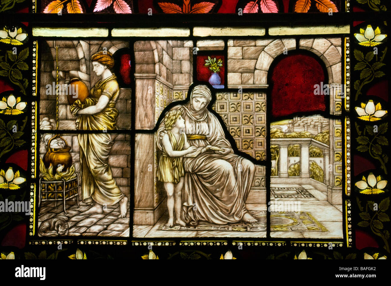 Stained Glass Window Church Windows In St Michael In Lewes Church East ...