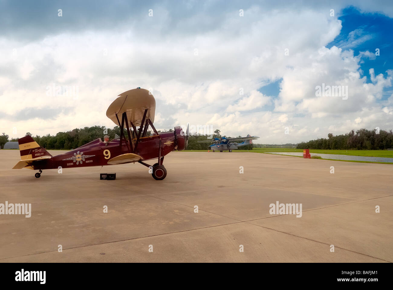 The New Standard D 25 biplane Stock Photo - Alamy