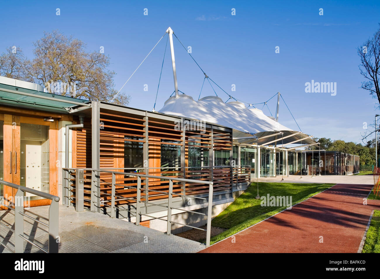 National Tennis Centre / Lawn Tennis Association Headquarters, London ...