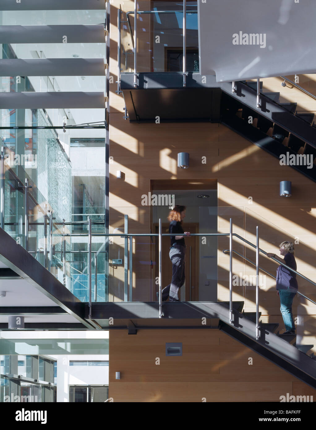 JUBILEE LIBRARY ATRIUM Stock Photo - Alamy