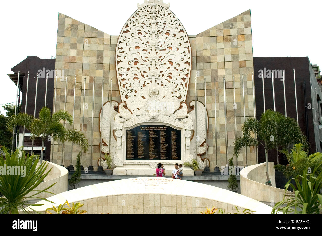 Memorial to the October 2002 bombing victims, Kuta , Bali , Indonesia ...