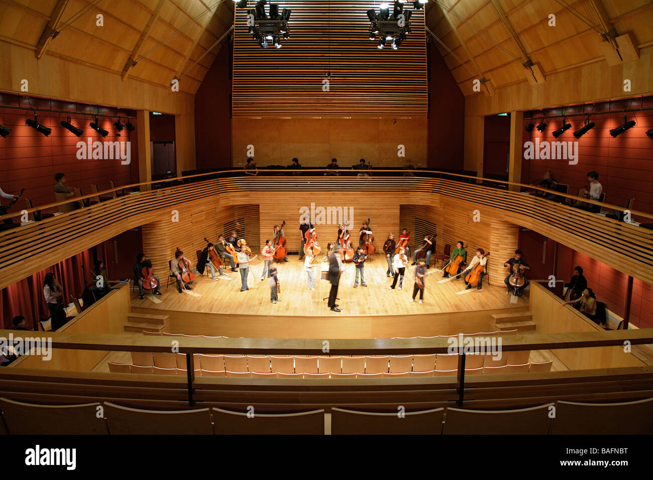 Menuhin Hall - Yehudi Menuhin School, Cobham, United Kingdom, Burrell ...