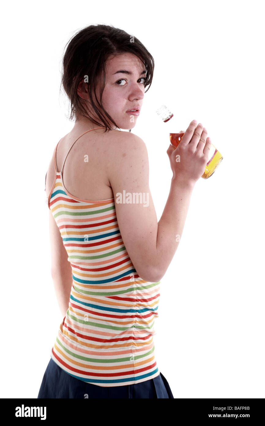 Teen alcohol drunk hi-res stock photography and images - Alamy