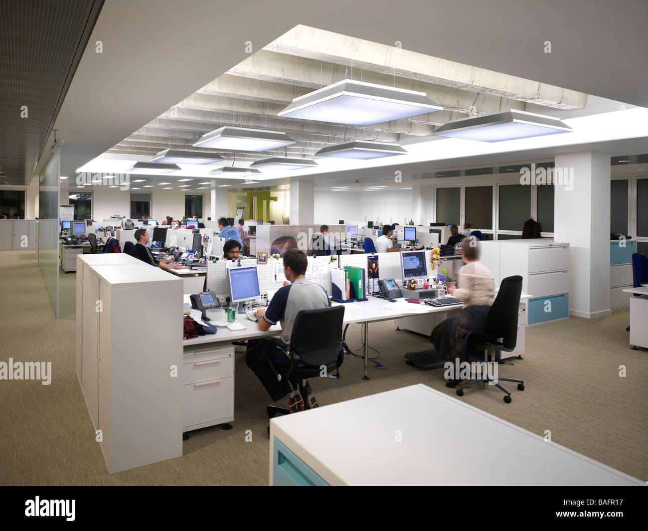 sony entertainment centre general office view Stock Photo - Alamy