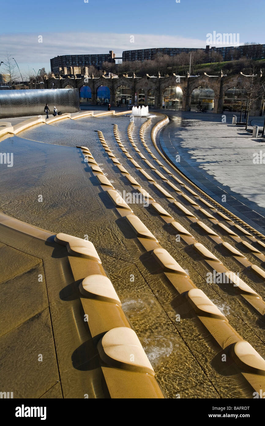 Sheaf Square, Sheffield, United Kingdom, Sheffield Regeneration Project ...
