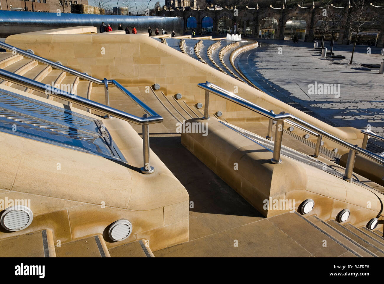 Sheaf Square, Sheffield, United Kingdom, Sheffield Regeneration Project ...