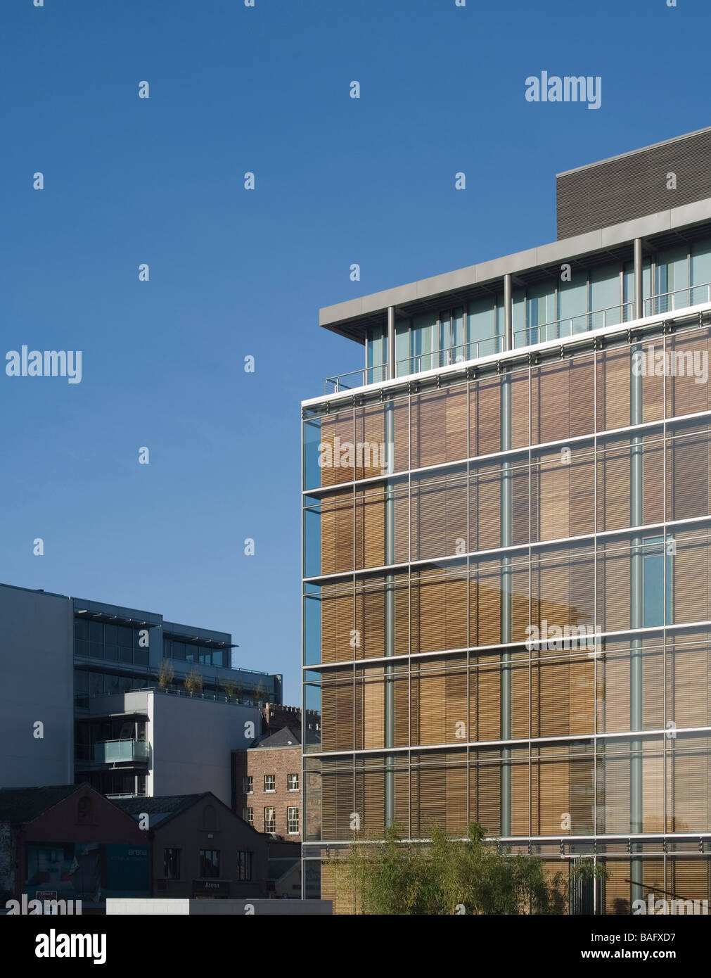 RIVERSIDE ONE OFFICES, SCOTT TALLON WALKER, DUBLIN, IRELAND Stock Photo ...