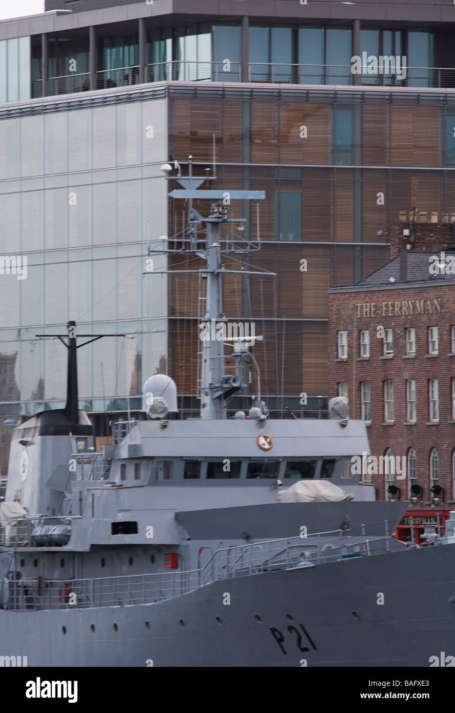 RIVERSIDE ONE OFFICES, SCOTT TALLON WALKER, DUBLIN, IRELAND Stock Photo ...