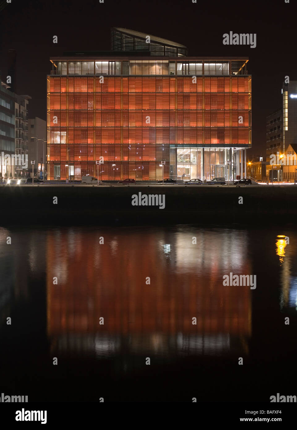 RIVERSIDE ONE OFFICES, SCOTT TALLON WALKER, DUBLIN, IRELAND Stock Photo ...