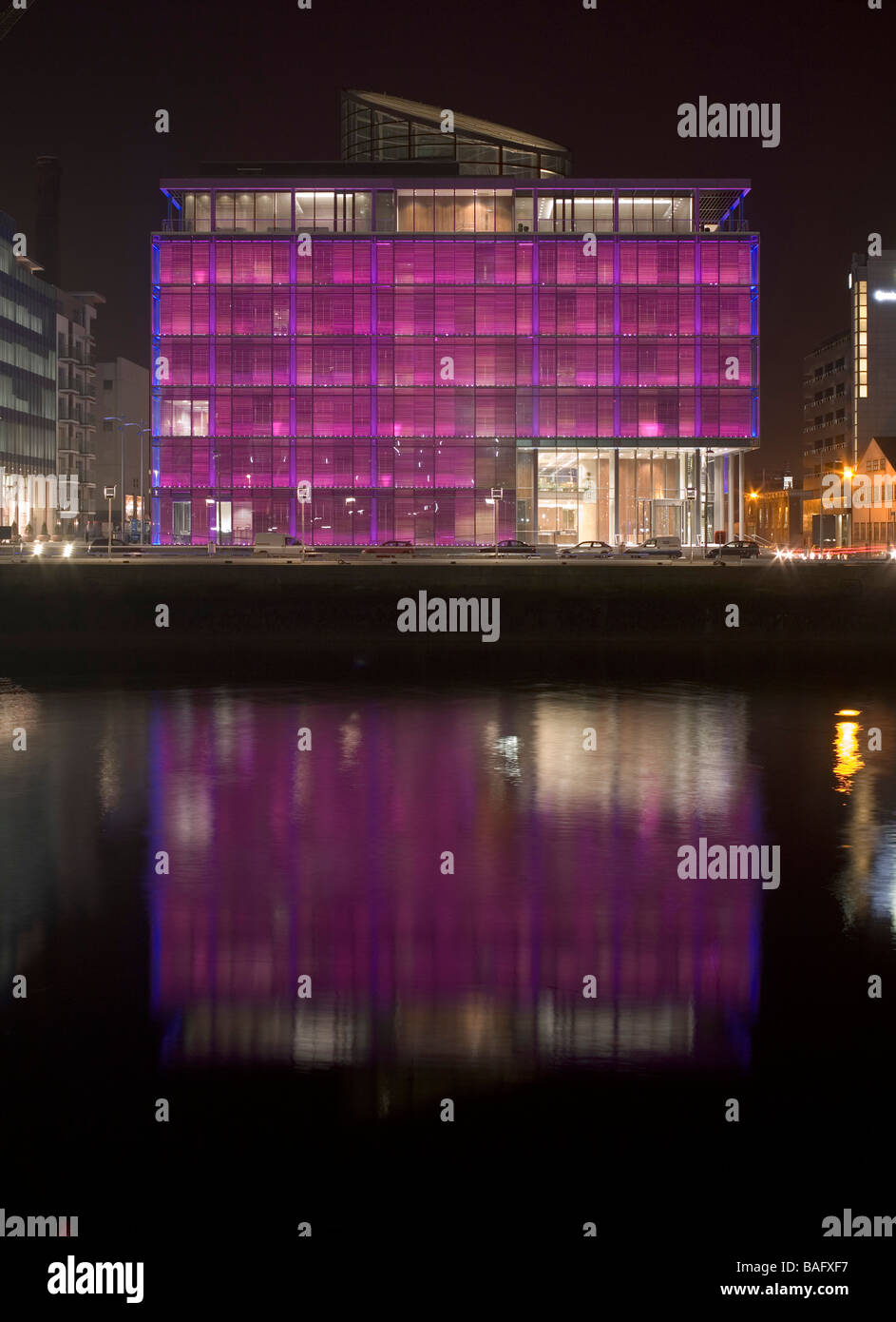 RIVERSIDE ONE OFFICES, SCOTT TALLON WALKER, DUBLIN, IRELAND Stock Photo ...