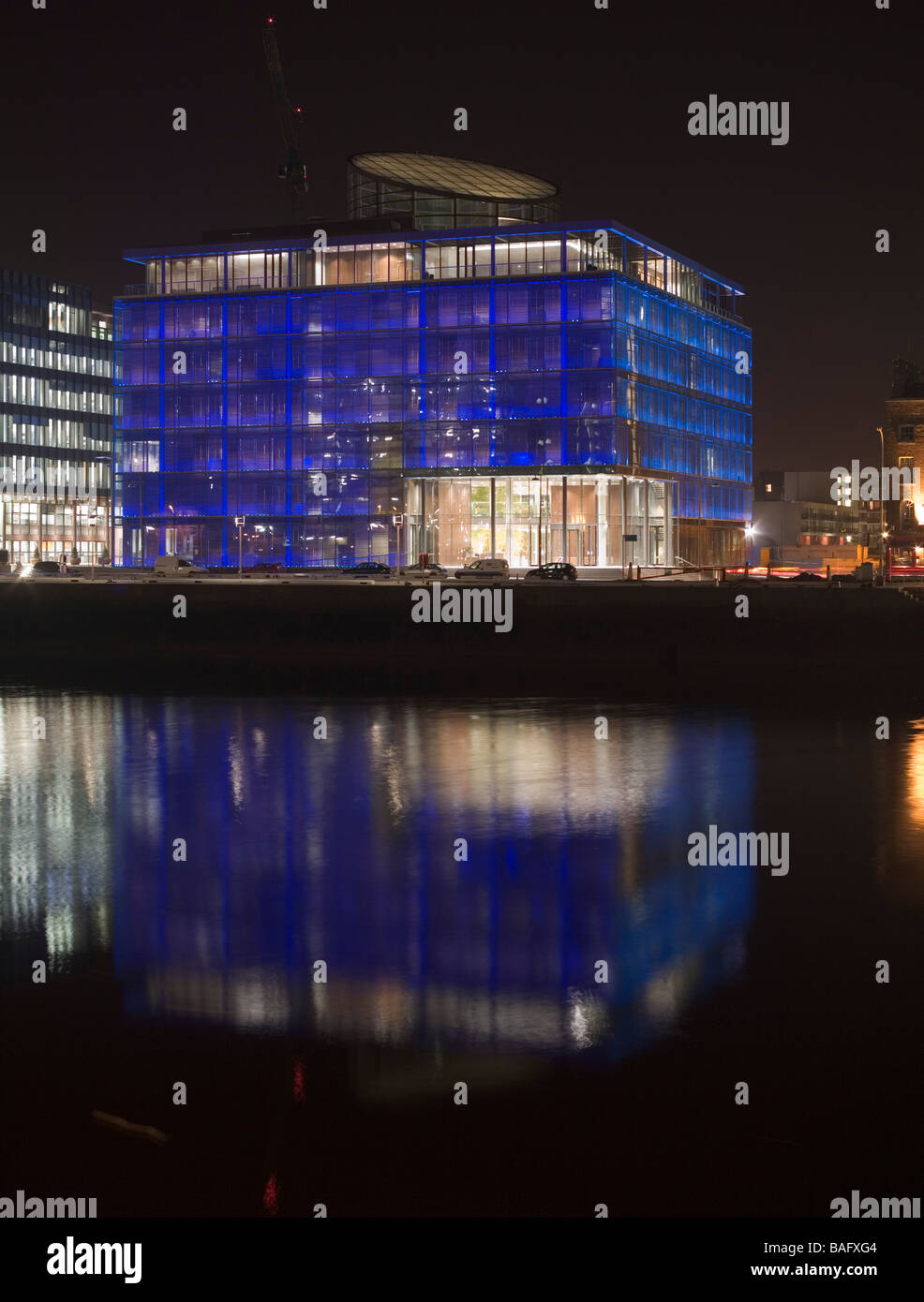 RIVERSIDE ONE OFFICES, SCOTT TALLON WALKER, DUBLIN, IRELAND Stock Photo ...