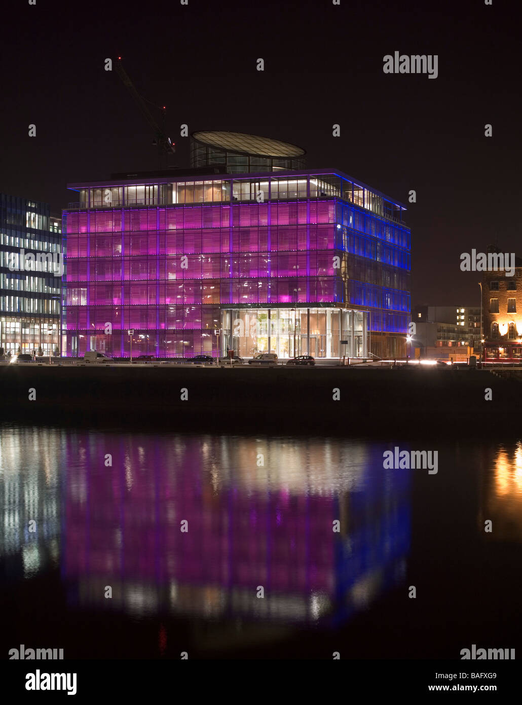 RIVERSIDE ONE OFFICES, SCOTT TALLON WALKER, DUBLIN, IRELAND Stock Photo ...
