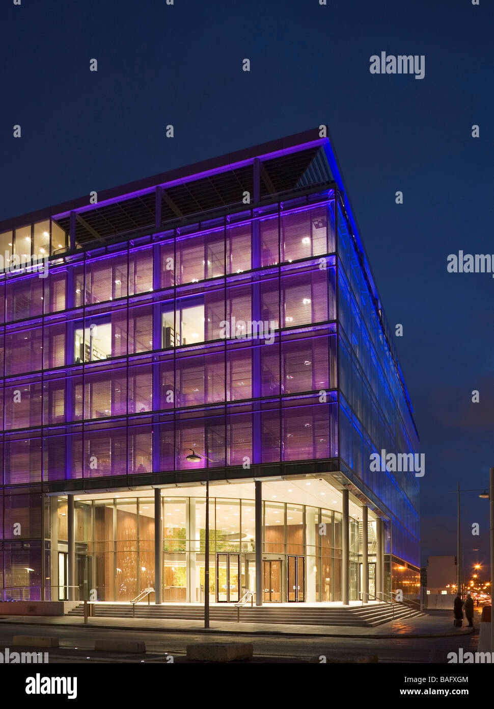 RIVERSIDE ONE OFFICES, SCOTT TALLON WALKER, DUBLIN, IRELAND Stock Photo ...